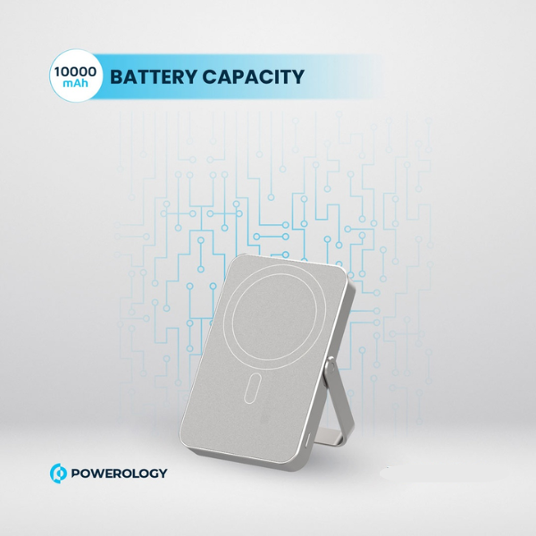 Powerology 10000mAh MagSafe Power Glass Surface Power Bank - GQ Mobiles